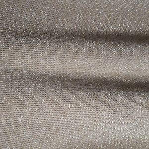 Vintage | Sweaters | Vintage Shenanigans Crochet Knit Gold Sparkle ...